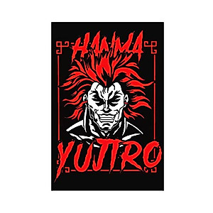 Baki Hanma Poster Hanma Yujiro Poster (2) Canvas Poster Posters for Room Aesthetic Art Poster Print Poster 12x18inch(30x45cm) Unframe-style