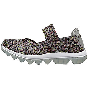 Bernie Mev Women's Gummies Charm Walking Shoe, Ice, 39 EU/8.5-9 M US