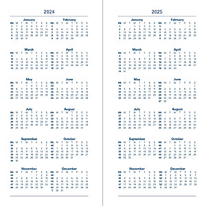 Letts Verona Slim week to view 2024 diary - pink