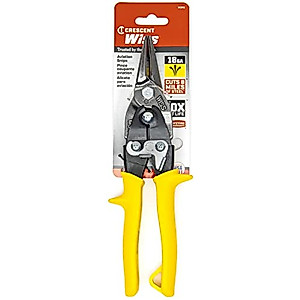 Wiss 9-3/4 Inch MetalMaster Compound Action Snips - Straight, Left and Right Cut - M3R