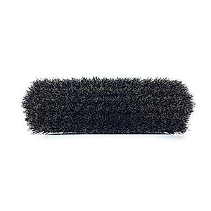 Bickmore Shoe & Boot Shine Brush - 100% Horsehair - Cleaning Brush Great for Waxing, Polishing, Buffing Finished Leather