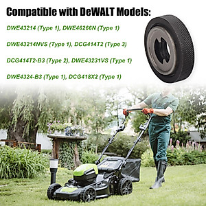 KitchenKipper N484249 & N547844 Angle Grinder Flanged Hex Nut for D-eWalt Grinder, Fits DCG414B, DCG414T1, DCG414T1, DCG414T2, DCG414T2, DCG414T2-B3, DCG414T2-B3, DWE43214N