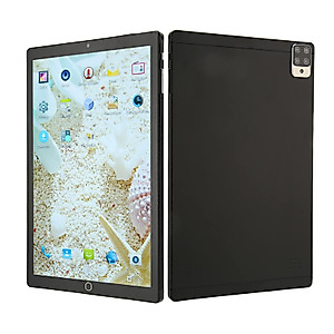 ASHATA Android Tablet, 10.1 Inch 1960x1080 IPS HD Android 11 Tablet, 6GB RAM 128GB ROM, Octa Core, Front 5MP Rear 13MP Camera, 6000mAh Battery, WiFi Bluetooth Dual SIM Calling Tablet