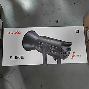 Godox SL150III SL150WIII 160W 5600K Daylight Balanced LED Video Light, with Strong Power Mode,Silent Mode, FX Effects for Newborn Photography,Portrait,Interview Lighting, Video Filming.