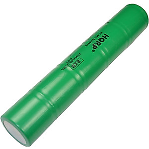 HQRP Ultra High Capacity Ni-Mh 1/2D 6V 3500mAh Rechargeable Battery for Maglite 201701/40070249 / ESR4EE3060 / ET2600D / ML5000 / N38AF008A Battery Replacement
