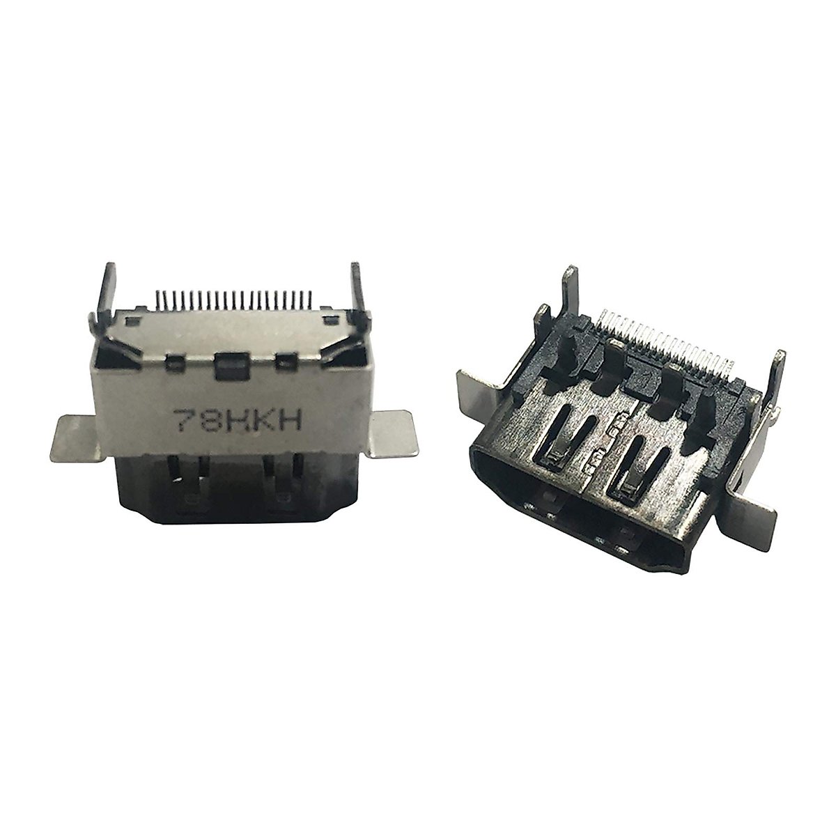 Rinbers Pack of 2 HDMI Port 2.1 Socket Interface Connector 1080P Display Port Replacement for Microsoft Xbox One X Console (NOT for One S)