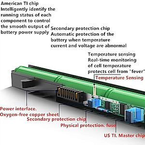 POANW HT03XL Laptop Battery for HP Pavilion 14 15 17 14-CF 14-DF 15-CS 15-CU 15-DA 17-by0xxx L11421-542 L11119-855 hp Pavilion Battery Replacement