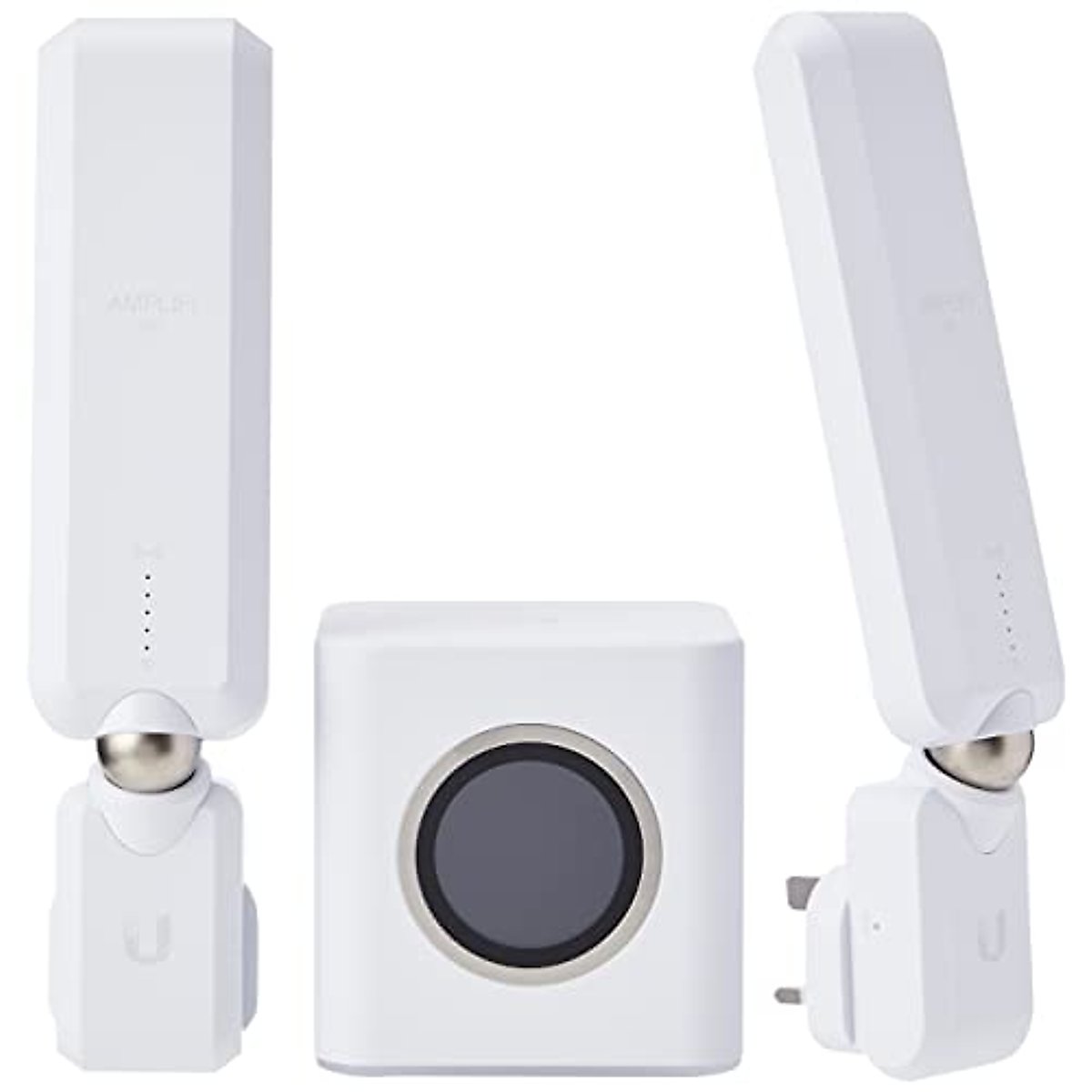 AmpliFi HD WiFi System by Ubiquiti Labs, Seamless Whole Home Wireless Internet Coverage, HD WiFi Router, 2 Mesh Points, 4 Gigabit Ethernet, 1 WAN Port, Ethernet Cable, Replaces Router & WiFi Extenders