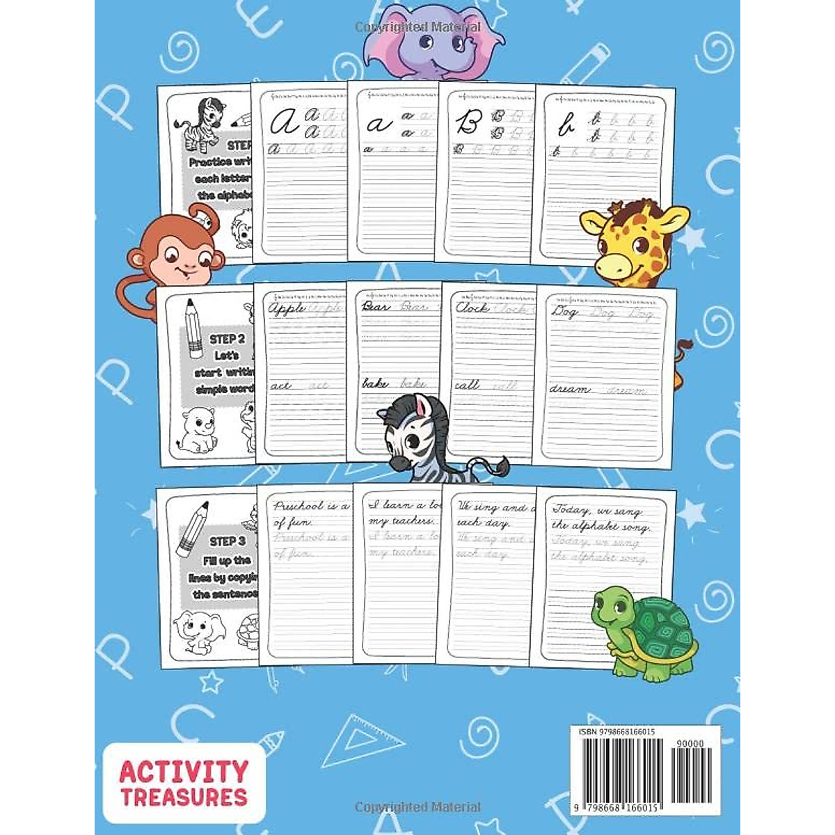 Cursive Handwriting Practice Book For Kids: Cursive Tracing Workbook For 2nd 3rd 4th And 5th Graders To Practice Letters, Words & Sentences In ... and Handwriting Workbooks for Children)