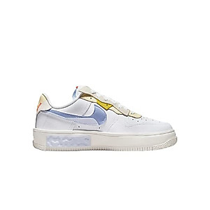 Nike Womens Air Force 1 Fontanka (White/Light Marine/Phantom, us_Footwear_Size_System, Adult, Women, Numeric, Medium, Numeric_8_Point_5)