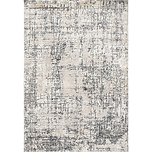 nuLOOM Aly Modern Abstract Area Rug, 7x9, Beige