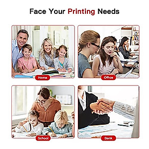 PGI-280XXL/CLI-281XXL for Canon Ink 280 and 281 Cartridges Replacement for Canon TR8620 Ink Cartridges High Page Yield Work for PIXMA TR8620 TR8620A TR7520 TS8220 TS6120, 6 Pack（PGBK, PB, B, C, M, Y