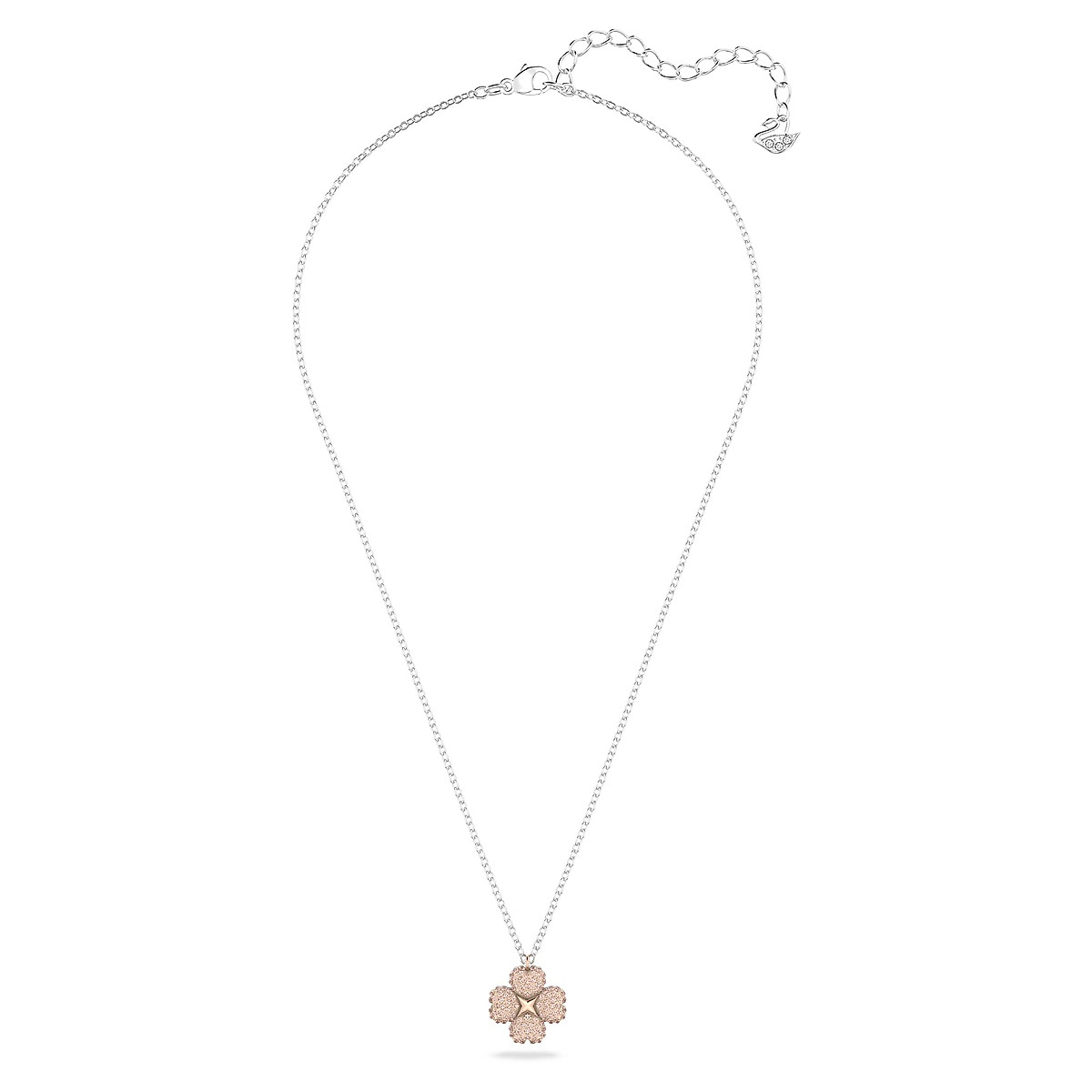 SWAROVSKI Latisha Pendant, Flower, Pink, Mixed metal finish