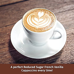 Victorian Inn Instant Cappuccino, Reduced Sugar French Vanilla, 1.4 Pound (Pack of 1)