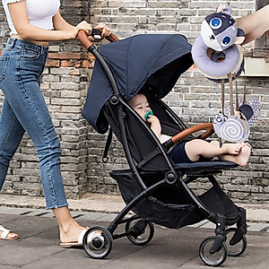 AIPINQI Spiral Activity Toy, Baby car seat Toys,Bed Stroller Toy Comfortable Spiral car seat Toy for Infants Colorful Hanging Toys for Car Seat