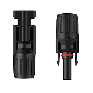 Anbte Solar Crimping Tool, Solar Crimper Wire PV Crimping Tool for 14-10AWG 2.5-6mm² Solar Panel Cables, 6 Pair Male Female Connectors 1 Pair Wrench, for Solar Photovoltaic System PV system