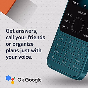 Nokia 6300 4G | Unlocked | Dual SIM | WiFi Hotspot | Social Apps | Google Maps and Assistant | Cyan Green
