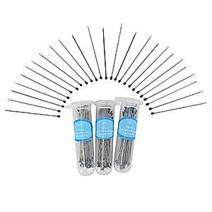 Stainless Steel Specimen Insect Pins - with epoxy Resin Head for Entomology, Lab Dissection and Specimen Collection Pins (#0,1,2)