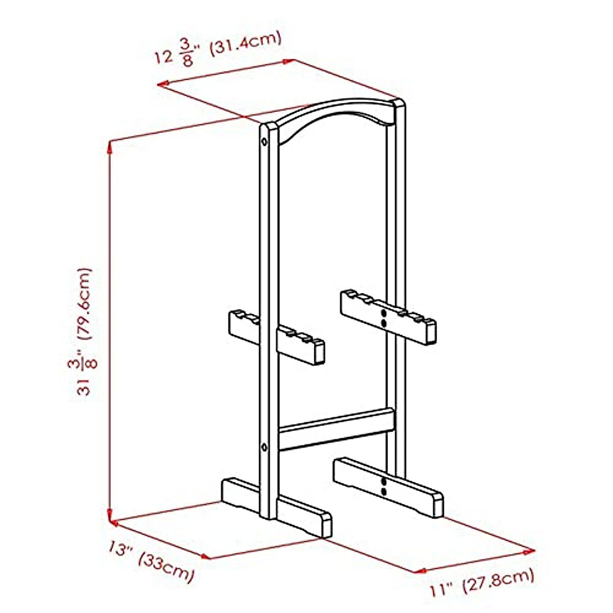 Winsome Wood Dylan Snack Table Teak