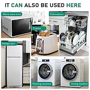 Multi-Surface Touch Up Paint, Waterproof and Quick Drying, Brush in Bottle, for Appliance and Home Repairs, Walls, Porcelain, Satin Finish, Tub, Cabinets, Furniture, Metal, Super Adhesion, 1.5 Fl Oz(Perfect White)