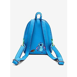 Hot Topic Loungefly Disney Lilo & Stitch Turtle Beach Mini Backpack