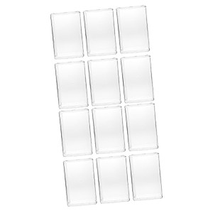 Cabilock 12 Pcs Storage Case Figure Model Display Case Dustproof Case Multi-Function Display Figure Model Showing Case Crafts Toy Child