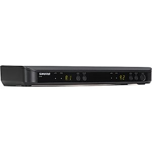 Shure BLX88 Dual Channel Receiver - for use with BLX Wireless Systems, Transmitters Sold Separately | H10 Band (BLX88=-H10)