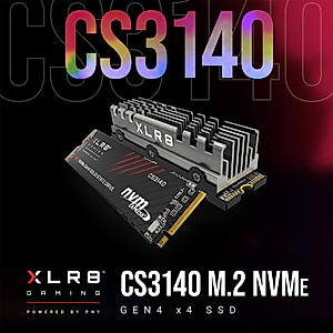 PNY M280CS3140-4TB-RB XLR8 M.2 NVMe Gen4 x4 Internal Solid State Drive (SSD)