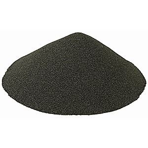 BLACK BEAUTY Abrasive Blast Media Extra Fine Abrasive 30/60 Mesh Size for use in Sandblast Cabinet - 75 LBS