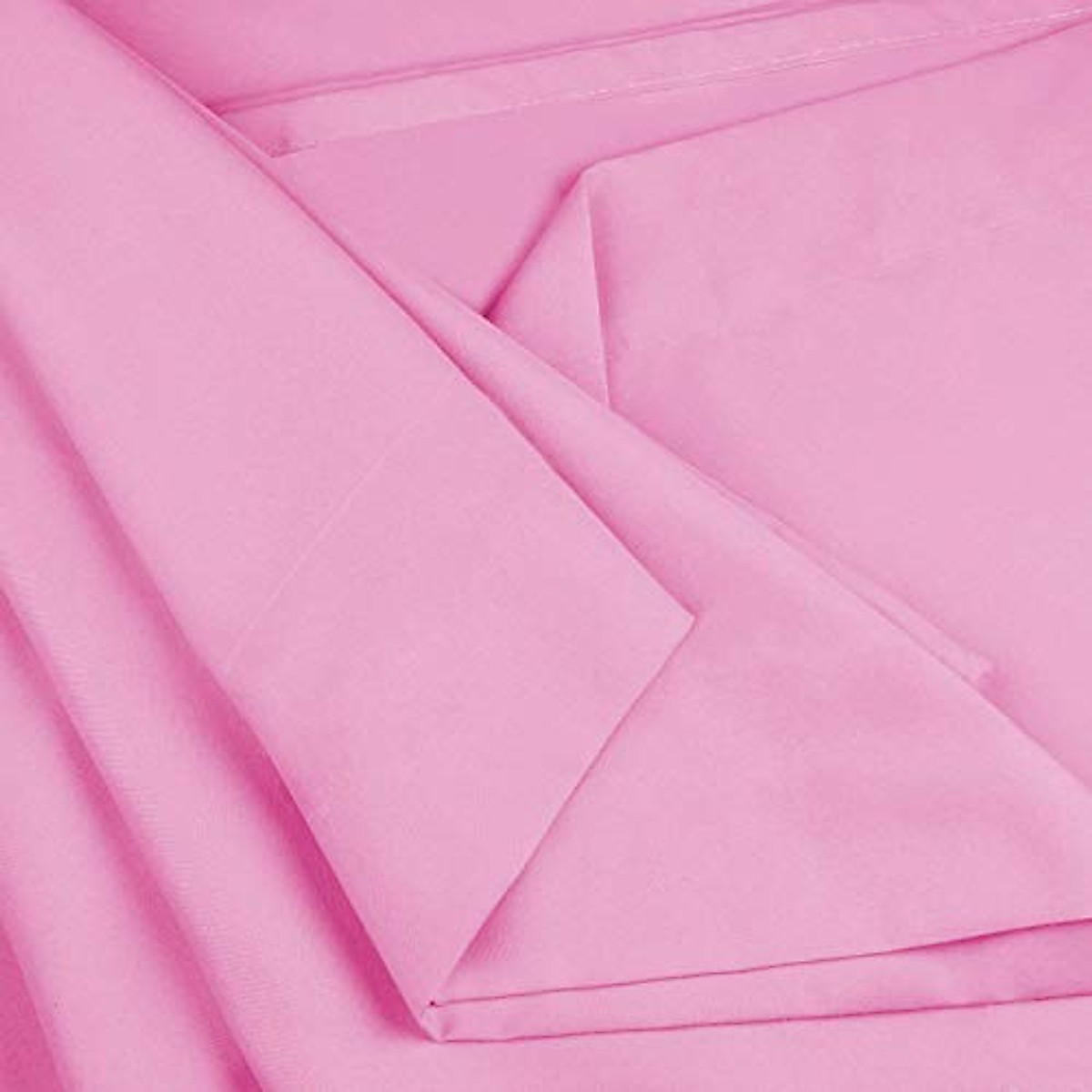 4-Piece BedSheets Set-800 Thread Count-100% Cotton Bedding Set for Twin XL Size Bed-Long Staple Cotton Soft Sateen Weave, Fits Upto 22'' Deep Pockets Fitted Sheet-Pink