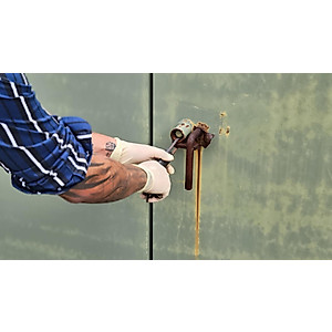 DIAMONDBACK Heavy Duty Latex Exam Gloves, Textured Grip, Powder Free, 8 Mils Thick (1000, Medium)