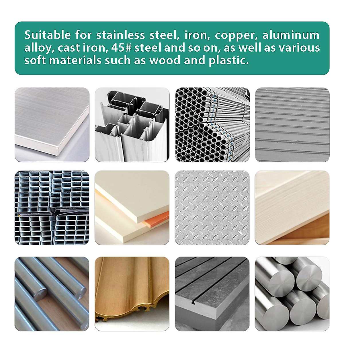 Enegitech Twist Drill Bit Set, Size 1/32" - 1/2", Jobber Length Drill Bit Kit, M35 HSS High Speed Steel for Stainless Steel Hard Metal Cast Iron Wood Plastic 25 Pcs