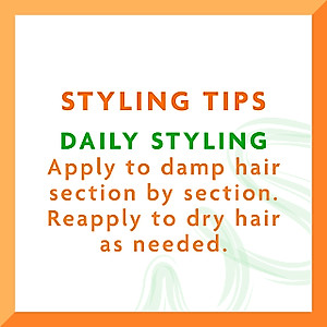 Cantu Avocado Curling Cream with Shea Butter, Mango Butter, & Coconut Oil, 12 Ounce