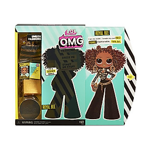 L.O.L. Surprise! O.M.G. Royal Bee Fashion Doll with 20 Surprises