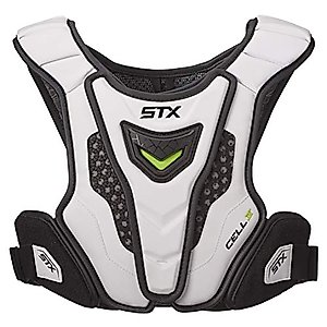 STX Lacrosse Cell 4 Shoulder Pad Liner, White, Small