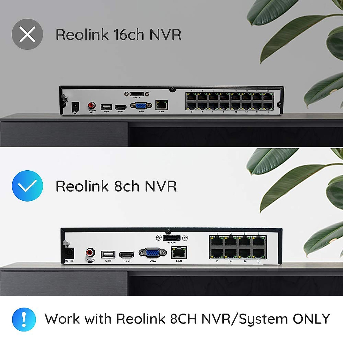 REOLINK 4K Security Camera Outdoor System, Surveillance IP PoE Camera with Human/Vehicle Detection, 100Ft 8MP IR Night Vision, Work with Smart Home, Up to 256GB microSD Card, RLC-810A-Renewed