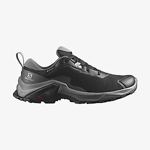 Salomon X Reveal 2 Gore-TEX Hiking Shoes for Women, Black/Magnet/Quiet Shade, 7