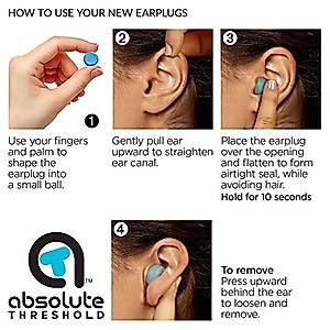 Soft Silicone earplugs for Sleeping, Swimming, Travel, Working, Studying, snoring, moldable, Reusable, Waterproof, Noise Reduction, 8 Pairs Premium Pack, White