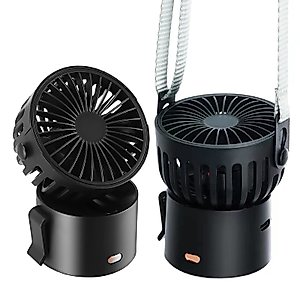 Mini Fan Portable Personal Small Handheld Fan USB Rechargeable Battery Operated Hand Fan, Small Pocket Fans for Girls Boys Women Gift Outdoor Travel Office