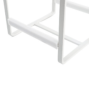 ZOOFOX 3 Pack Plate Holder Organizer, Upright Metal Dish Storage Stand, Dying Display Rack for Kitchen Cabinet, Counter and Cupboard ( Small and Large, White )