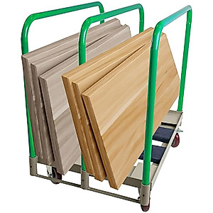 Reykilor 2000 lbs Panel Truck with Swivel Casters, Heavy Duty Panel Dolly Cart Drywall Sheet Cart Platform Truck Cart for Garage, Home, Warehouse 24 x 36 inch