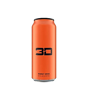 3D Energy Drink - Orange - 12 Cans