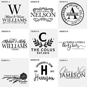 Personalized Cutting Board - 9 Designs |11" x 17 3/4"| Bamboo Cutting Board - Wedding Gifts for the Couple, Housewarming Gifts, Anniversary, Grandma Gifts, Engraved Kitchen Sign & Decor - Rectangular