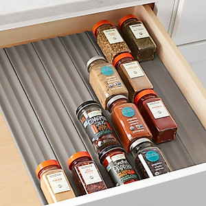 YouCopia SpiceLiner Spice Rack Drawer Organizer (Universal Fit 10’ Roll)