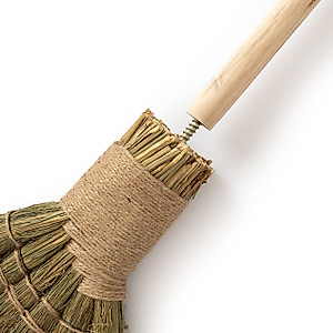 TTS Replacement Wood Handle, Durable Wood Broom Handle for Cleaning and Sweeping, Efficient Cleaning and Storage