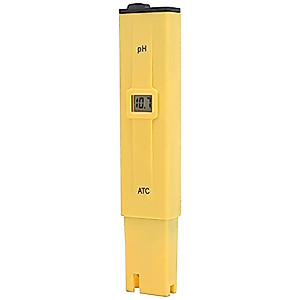 YUESFZ Precise Water Acidity Meter PH Tester Pen Digital Water Quality Tester Acidity Meter 0.0-14.0pH Practical Water Quality Detector
