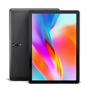 MAGCH Android Tablet 10 inch X10, Android 10.0 with 32GB ROM Storage HD IPS Screen, 4 Core Tablet Processor, Dual SIM, Wi-Fi, Bluetooth, GPS, Type-C, Android Tab Supports 3G Phone - Black