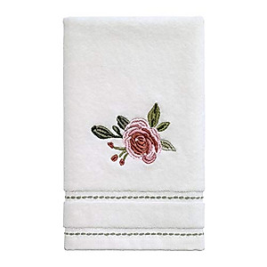 Avanti Linens - Fingertip Towel, Soft & Absorbent Cotton Towel (Spring Garden Collection)