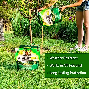 Nature's MACE Deer & Rabbit Repellent 6lb / Covers 6,000 Sq. Ft. / Repel Deer from Your Home & Garden / Safe to use Around Children, Plants & Produce / Protect Your Garden Instantly