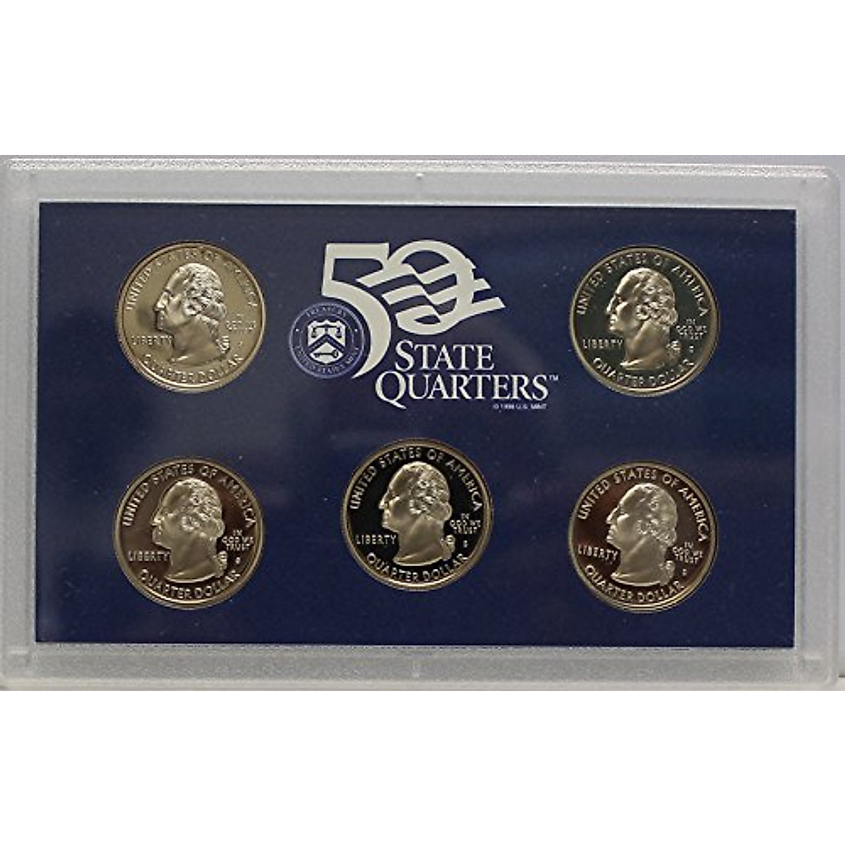2002 S US Mint Proof Set Original Government Packaging